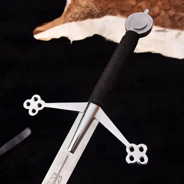 Handmade Scottish Claymore Sword – Highland Warrior Replica Blade | TNZ ...